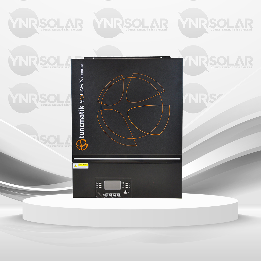 TunçMatik 5kW HMPPT 80A Şarj Solar Offgrid İnvertör - Ynr Solar